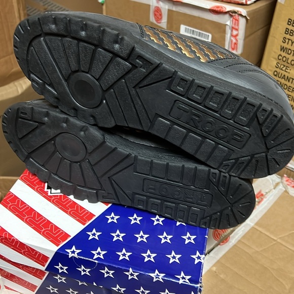 Troop | Shoes | World Of Troop Cobra Black Gold Sneakers Shoes Us 2 Uk ...